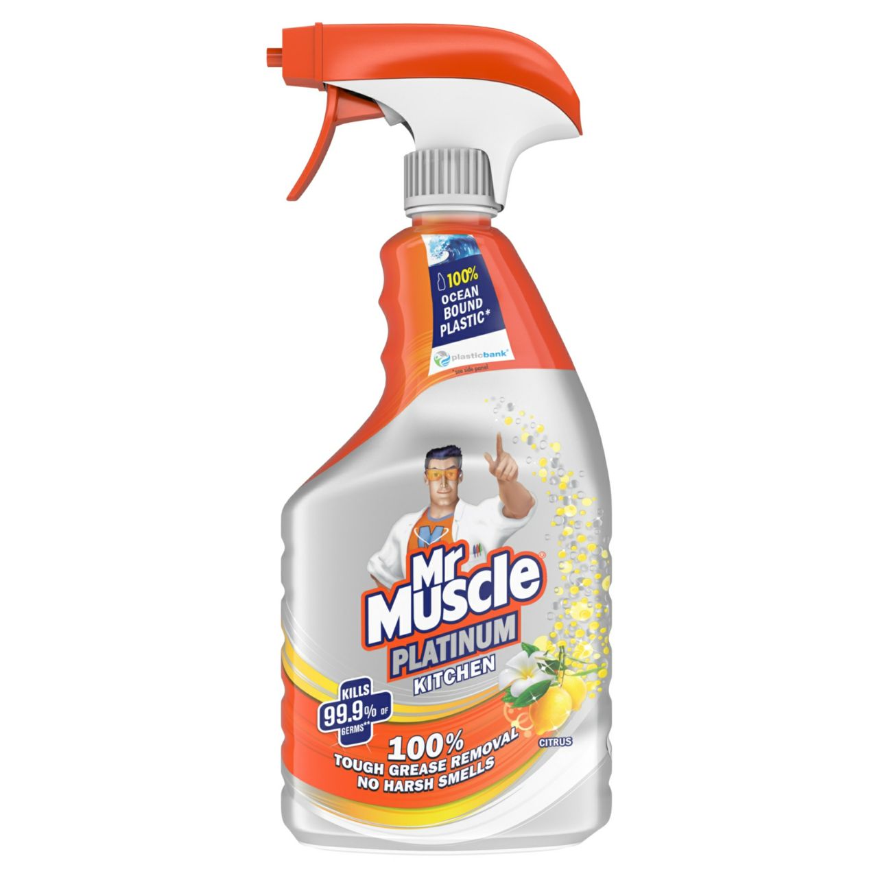 Mr Muscle Platinum Kitchen 750ml Citrus - HiC Stornoway