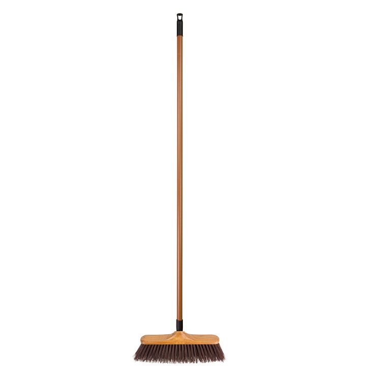 Elliott Woodgrain Broom Stiff Handle - HiC Stornoway