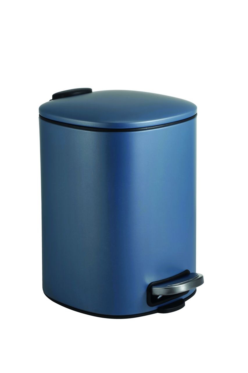 BLU Santorini 5L Pedal Bin Ice Blue - HiC Stornoway