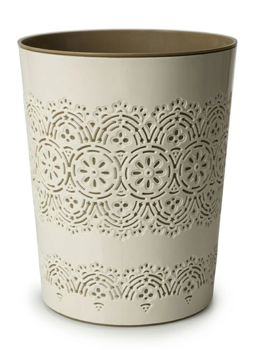 BLU Flora Waste Bin Cream - HiC Stornoway