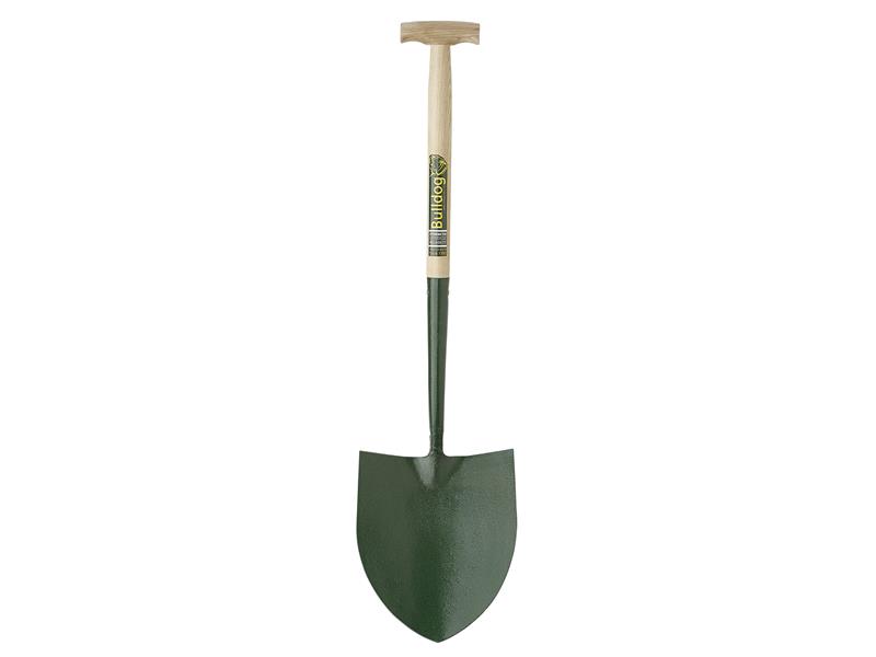 BULL 5RM2T Solid Socket Shovel Round No.2 T Handle - HiC Stornoway