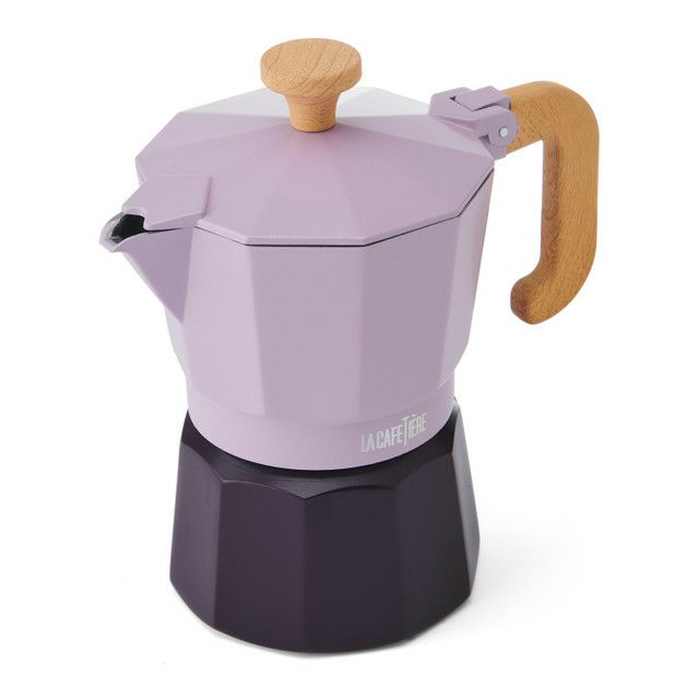 LC Espresso Maker 3Cup Purple 2Tone - HiC Stornoway