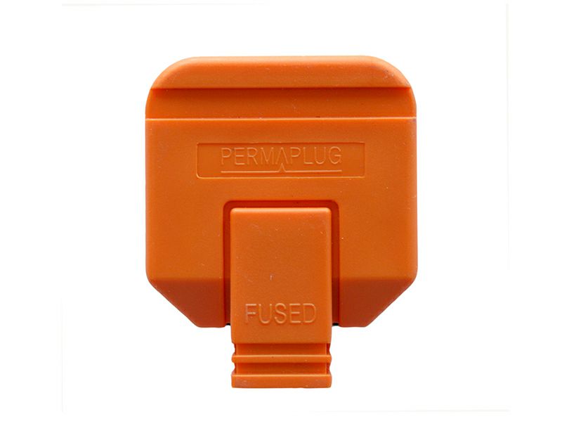 JEGS PERMA 13 AMP RUBBER PLUG ORANGE (JEGS PRE-PACK) - HiC Stornoway
